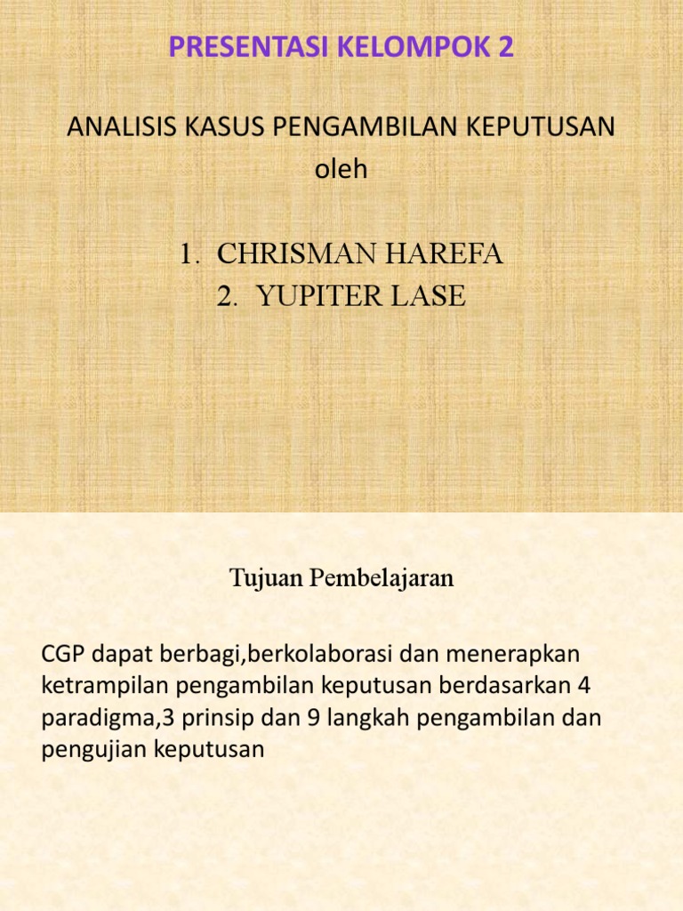 Presentasi Kelompok Pdf