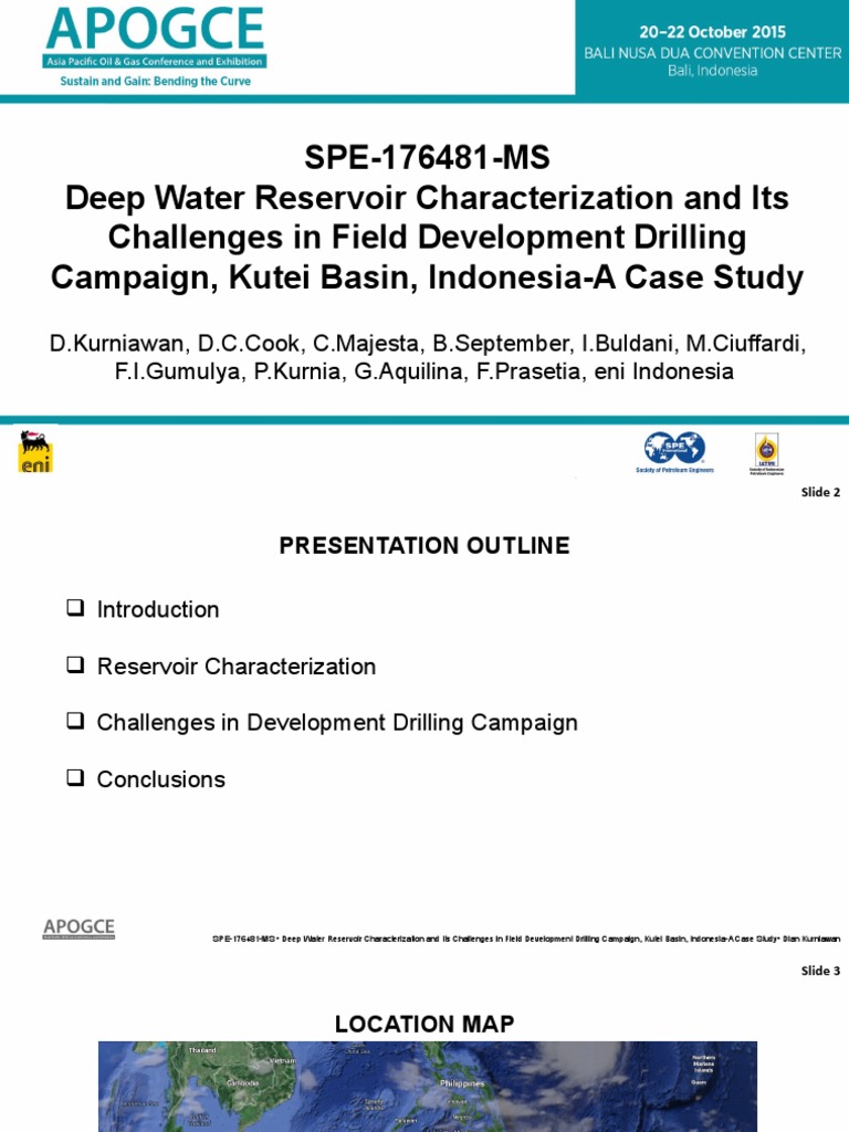 SPE-176481-MS Deep Water Reservoir Characterization and Its Challenges ...