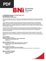 BNI 1-2-1 - Bio Sheet Format | PDF | Knowledge | Cognitive Science
