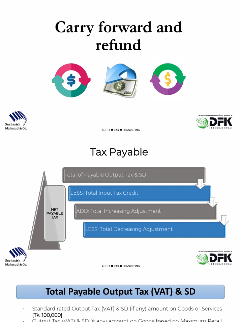 Chapter 10 - Carry Forward and Adjustments | PDF | Value Added Tax | Taxes