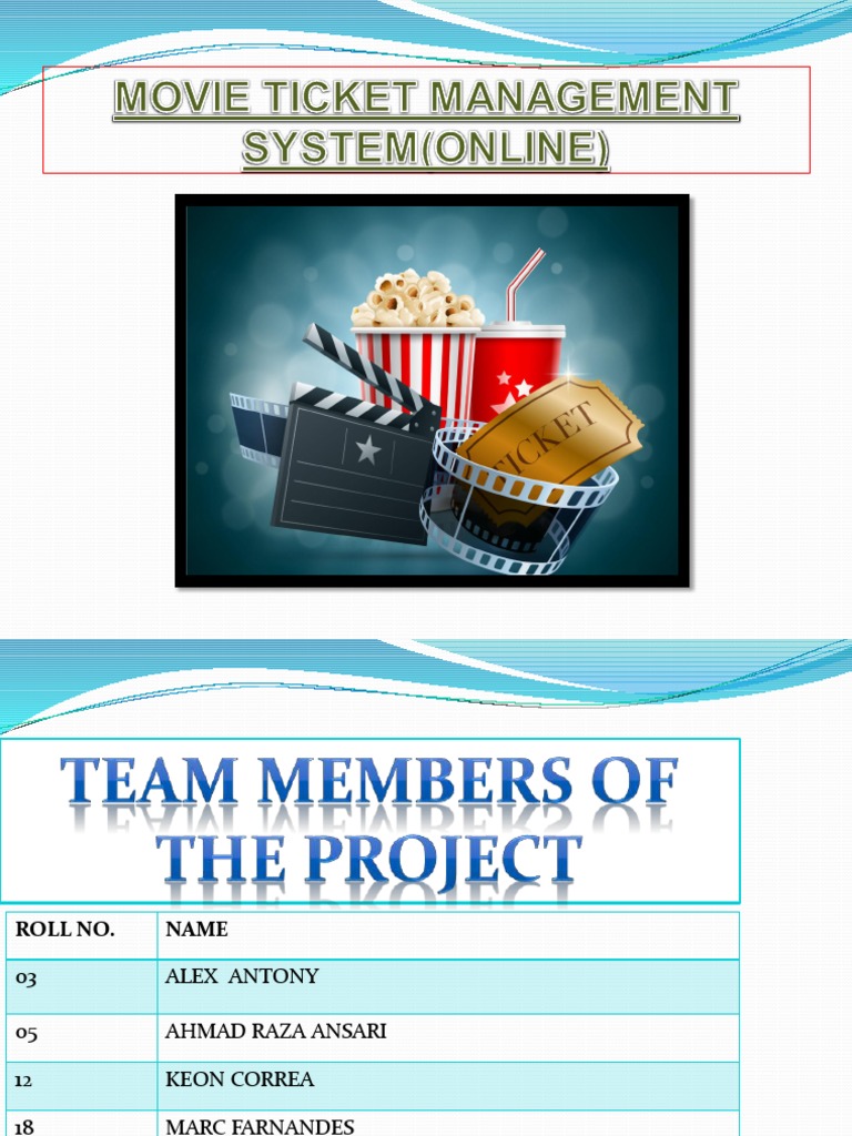 Movie Ticket Management System | PDF