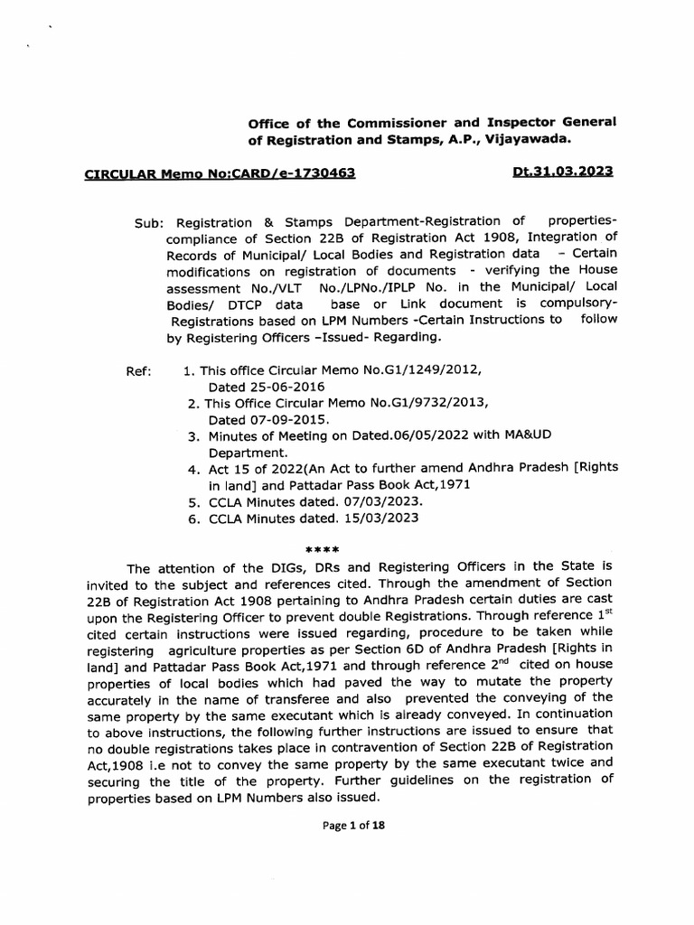 Circular Dated 31 Mar 2023 | PDF