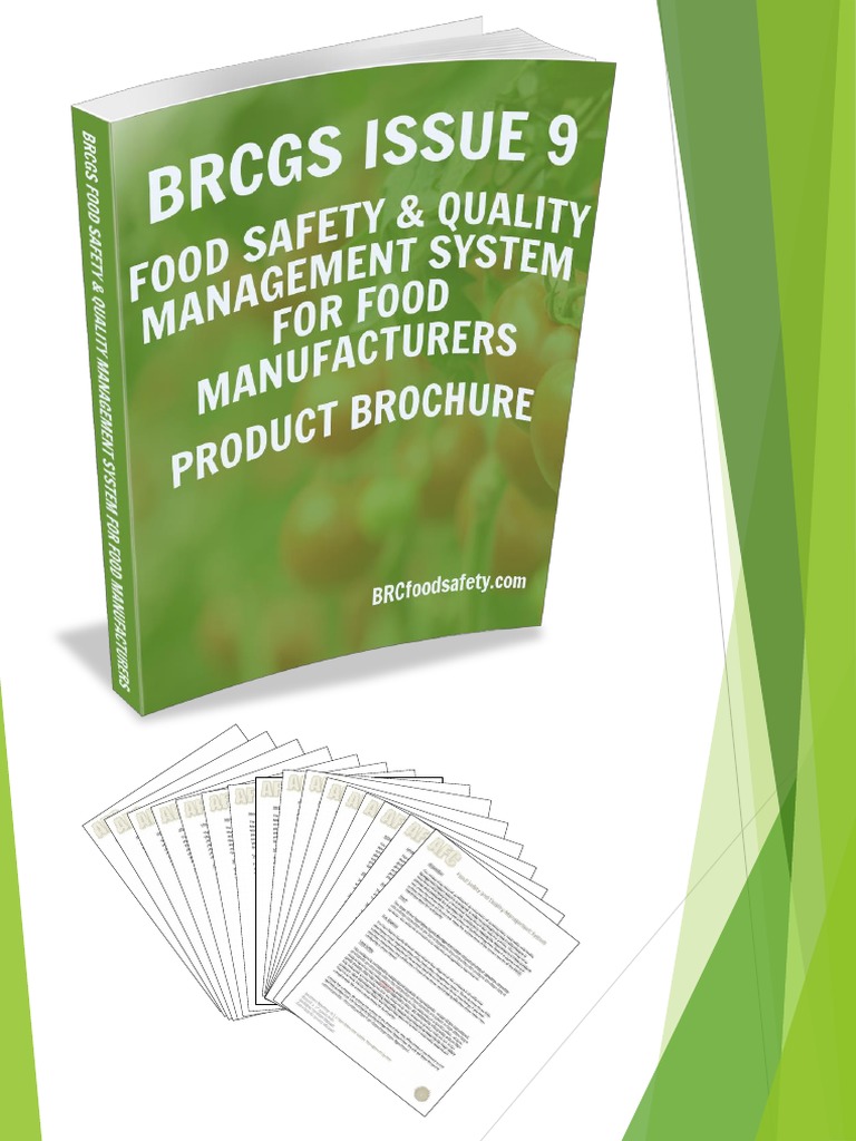 BRCGS Issue 9 Food Safety Management System Brochure | PDF | Hazard Analysis And Critical ...