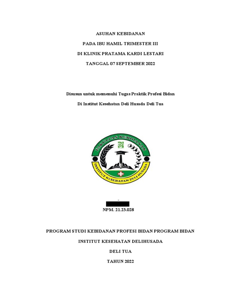 Kasus Askeb Kehamilan | PDF