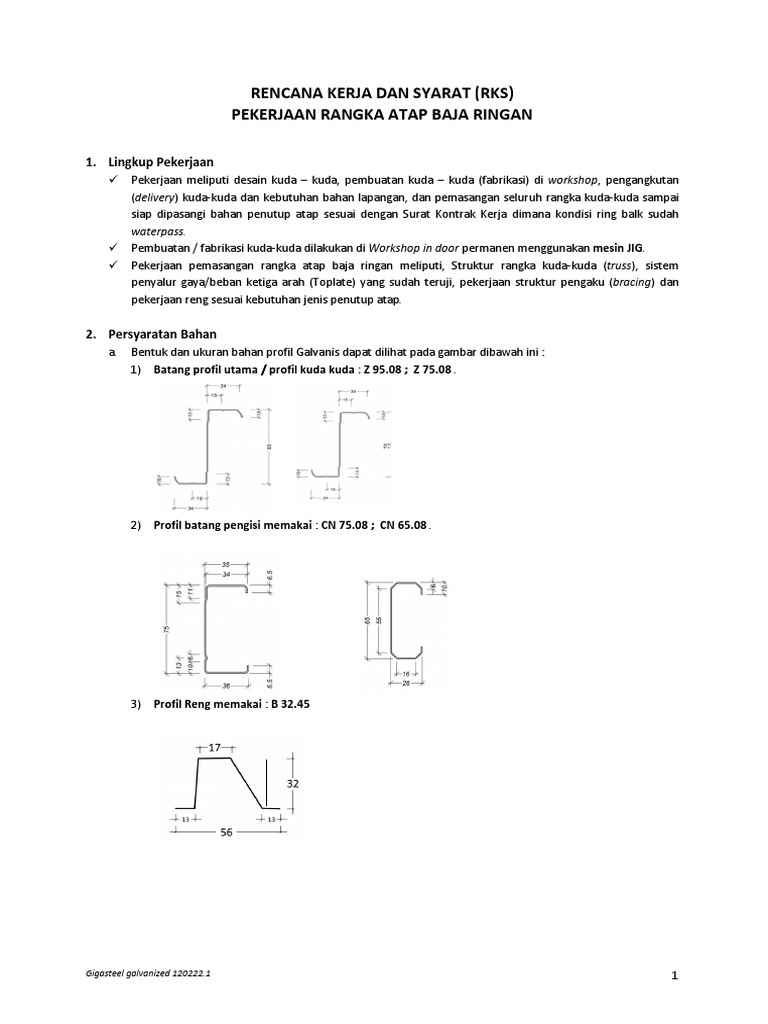 Rks Galvanis 2022 B32 FIX | PDF | Griya & Taman | Komputer