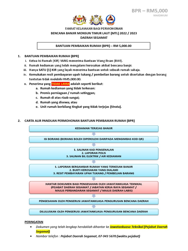 BPR - RM5,000: Tidak Layak | PDF