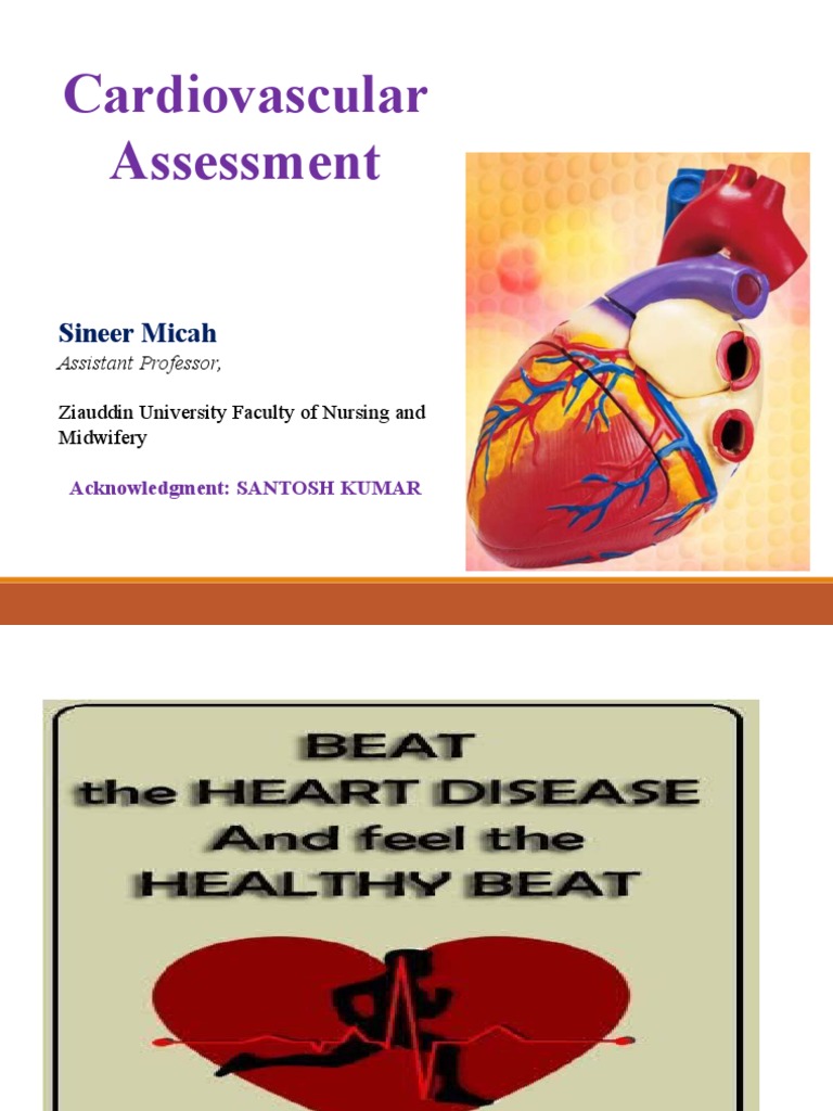 Assessment of CVS | PDF | Heart Valve | Heart