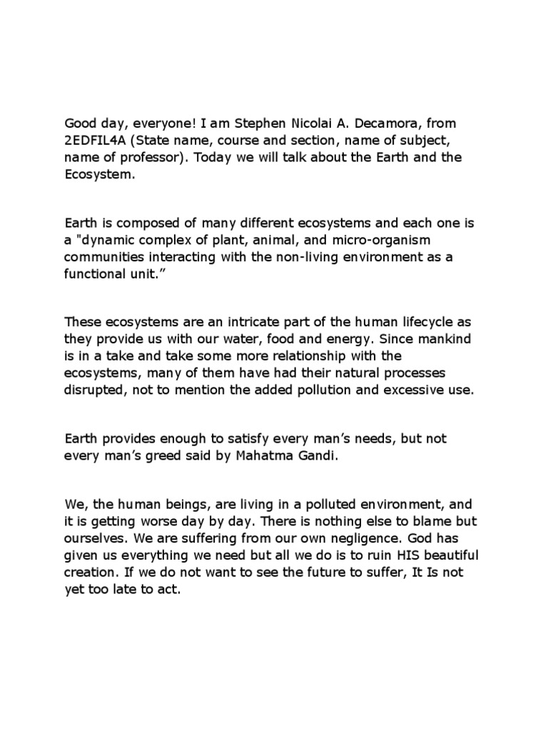 Script For Vlog | PDF | Waste | Recycling