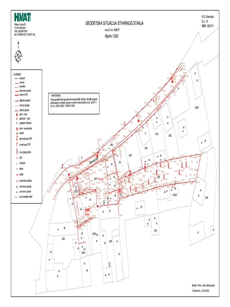 Geodetska podloga | PDF