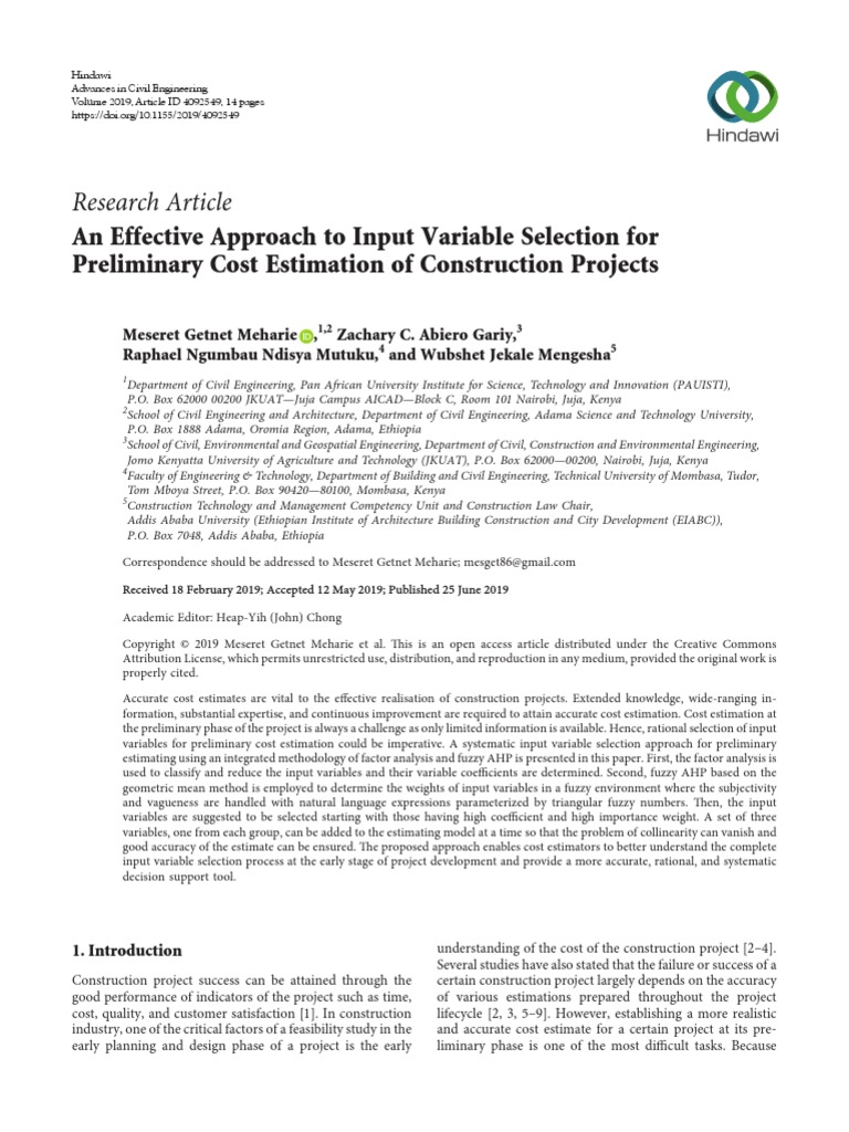 An Effective Approach To Input Variable Selection | PDF | Multicollinearity | Factor Analysis
