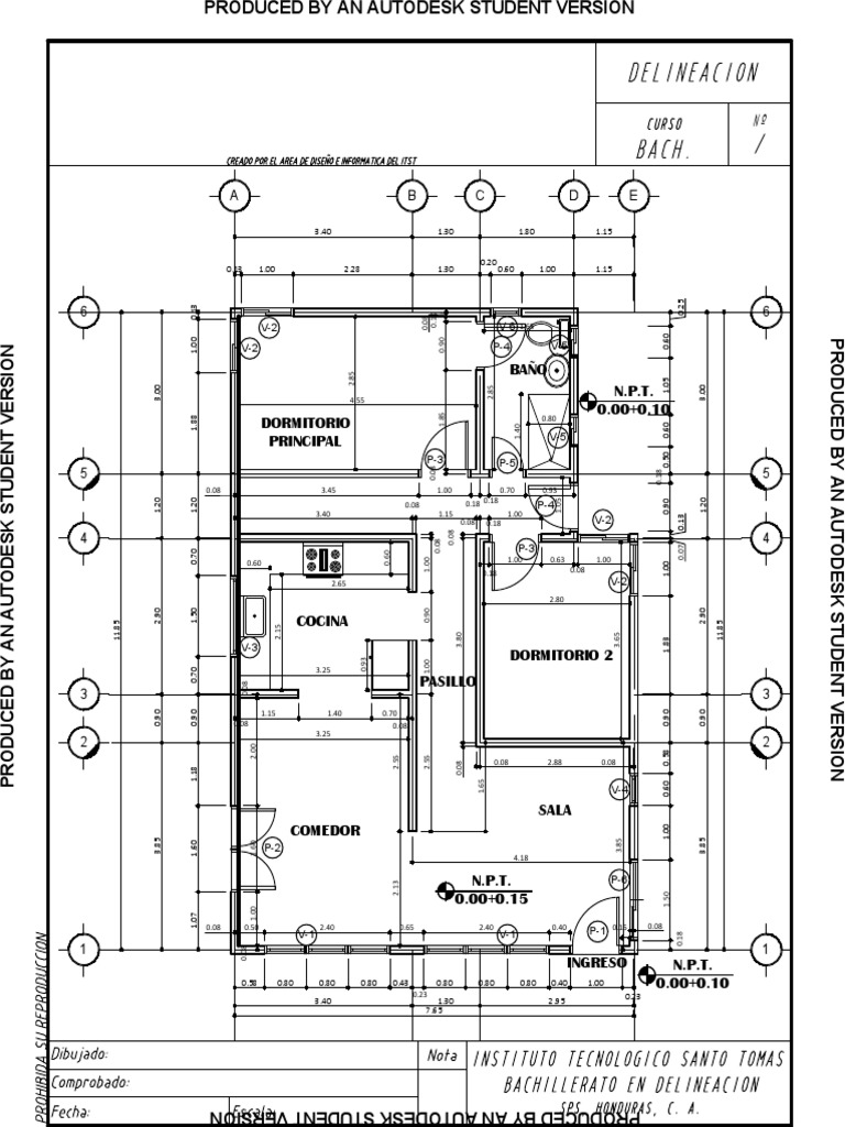 Planta Constructiva | PDF