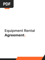 Backhoe Equipment Rental Quotation | PDF | Lease | Civil Law (Legal System)