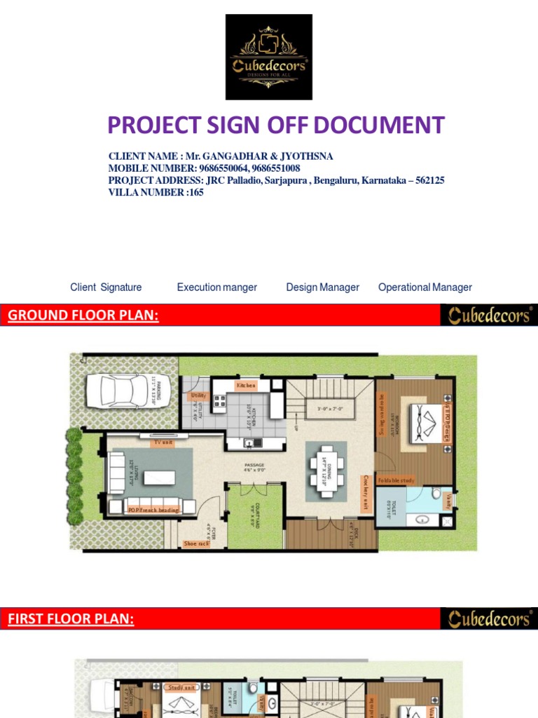 JRC Palladio Sign Off | PDF | Architectural Elements