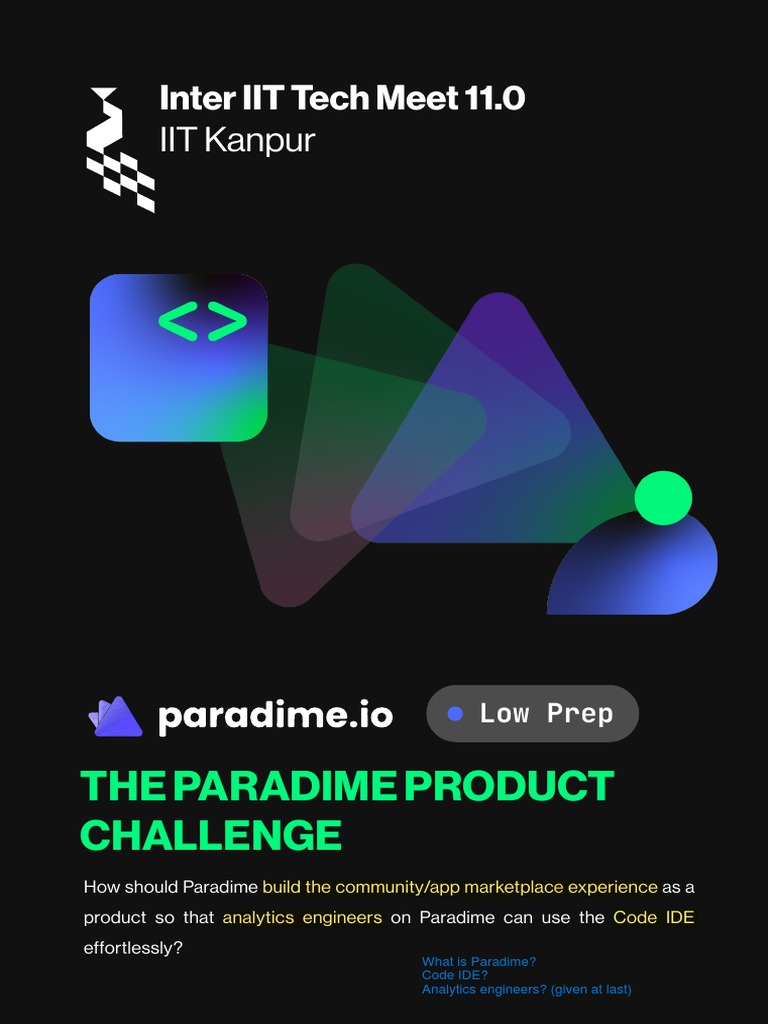 Low - Paradime PS Breakdown | PDF | Analytics | Computing