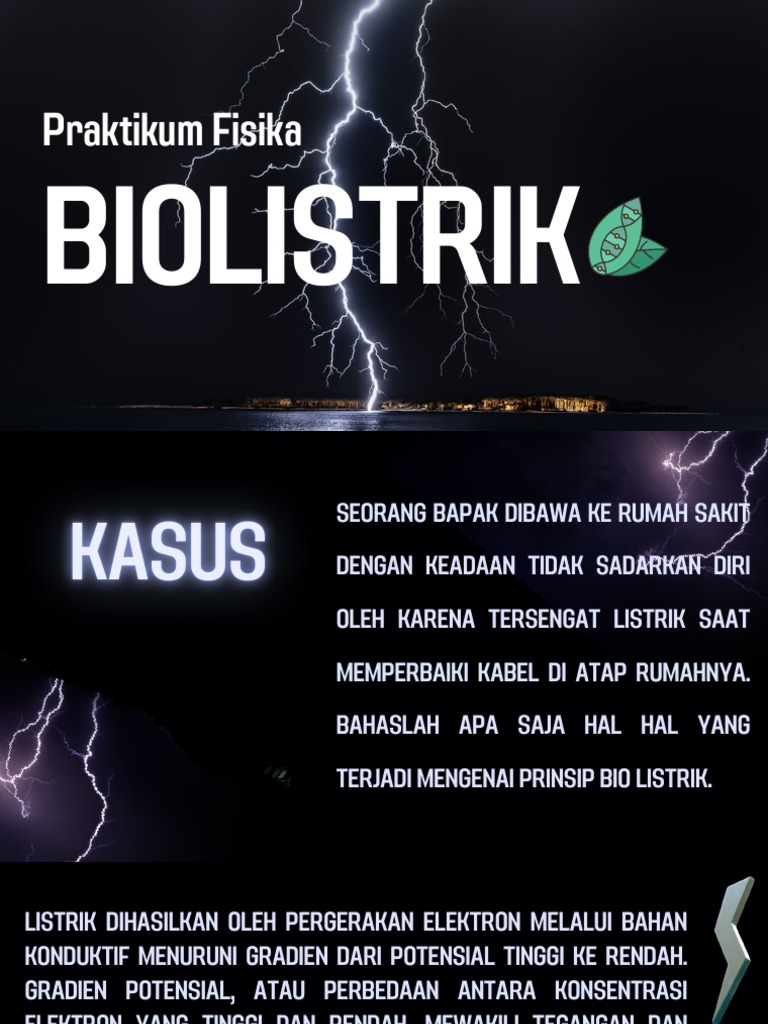 Praktikum Biofisika FK Topik Sengatan Listrik | PDF