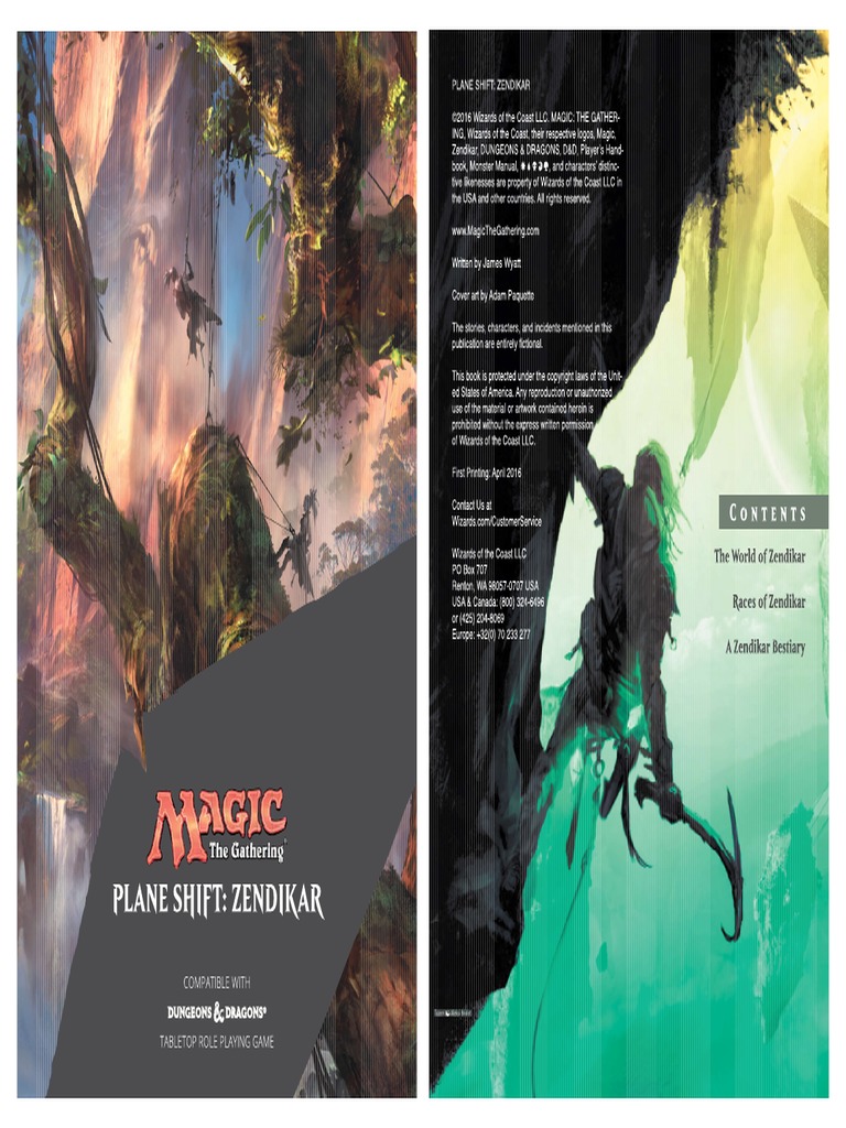 Plane Shift: Zendikar (Spreads) | PDF
