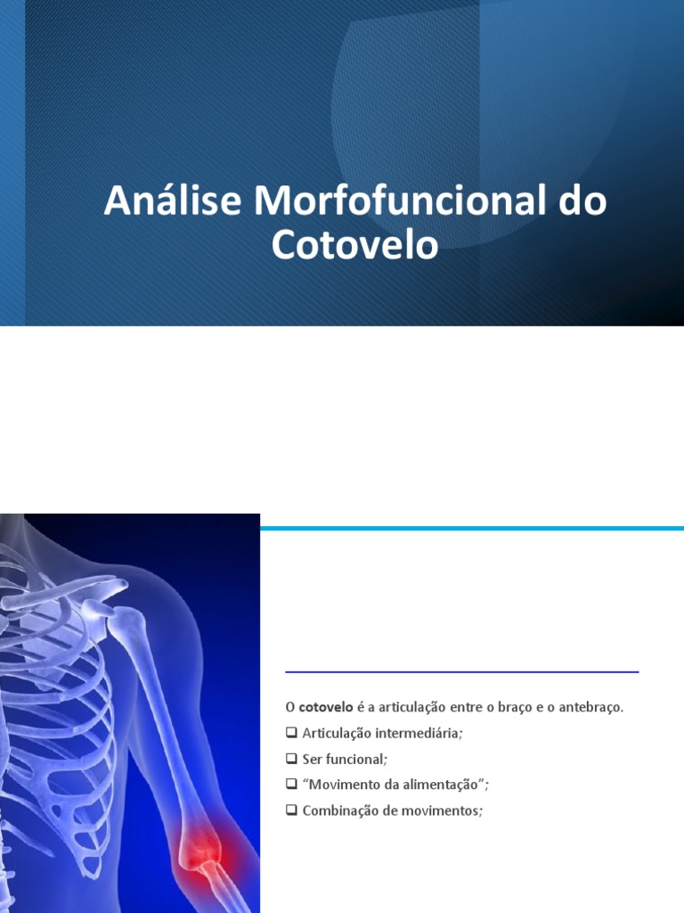 UN +2 1+Análise+Morfofuncional+do+Cotovelo | PDF