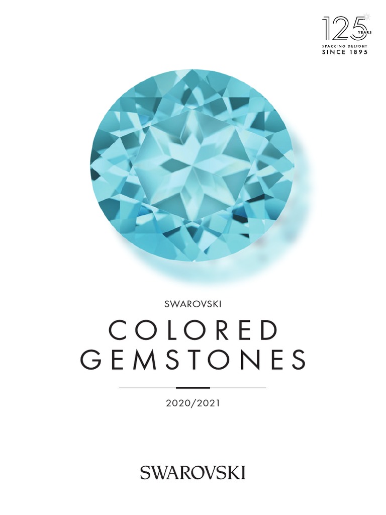 Swarovski Gems - TOPAZ 2020-21 | PDF | Gemstone | Minerals