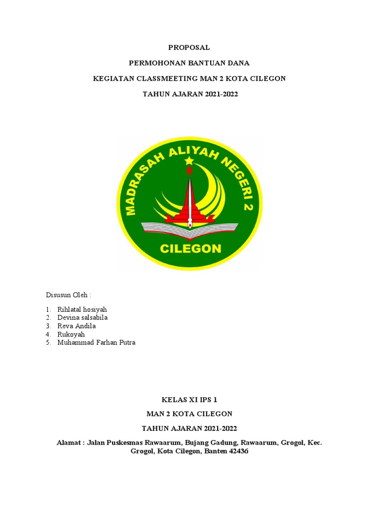 Proposal B. Indonesia | PDF