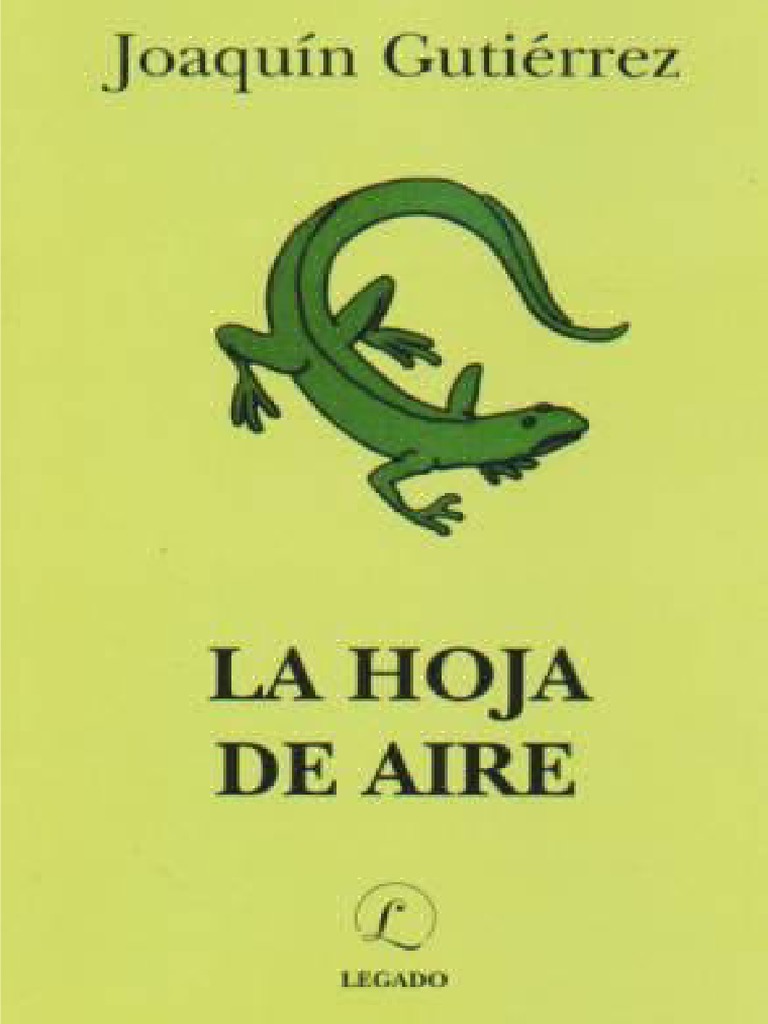 Gutierrez, Joaquin - La Hoja de Aire | PDF