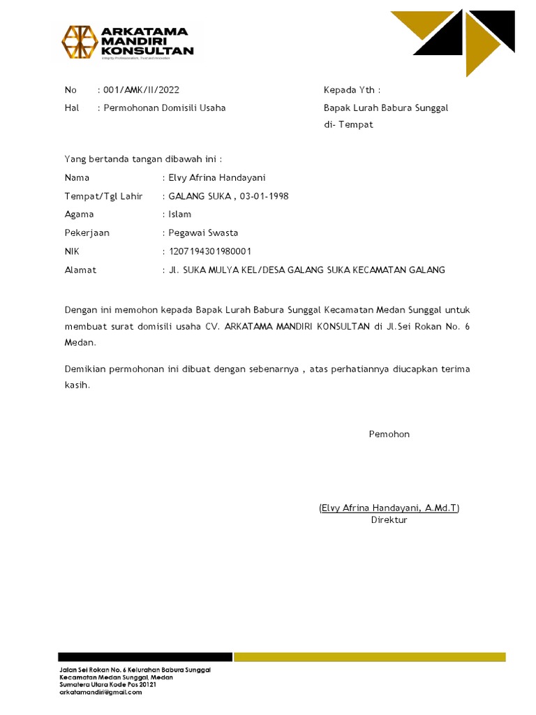 Kop Arkatama Mandiri Konsultan | PDF