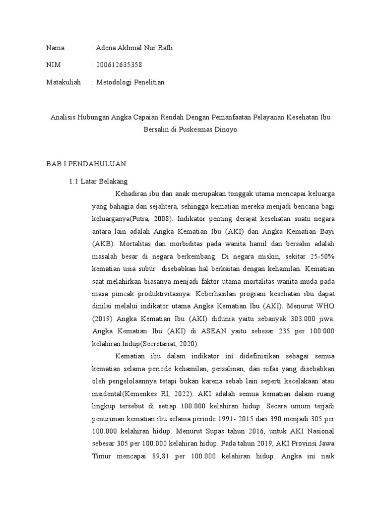 BAB 1 2 Metpen | PDF