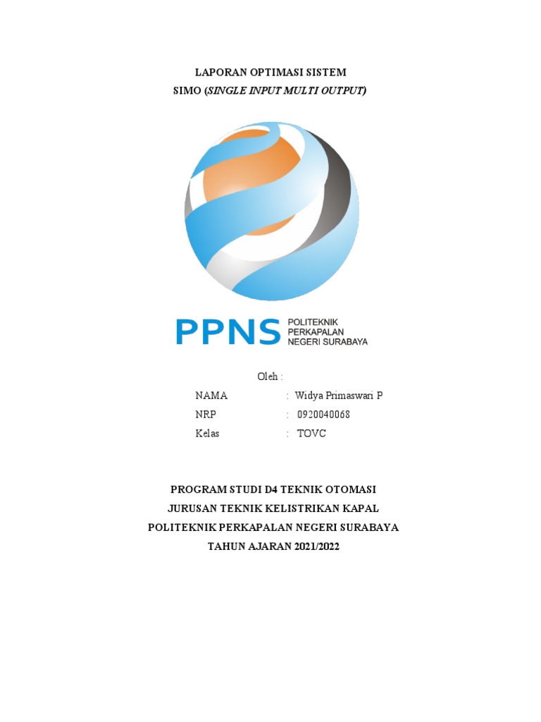 Laporan Optimasi Sistem - Simo | PDF | Komputer