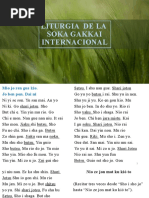 All About Buddhism - Gongyo Lyrics With Silent Prayers | PDF | Mahayana ...