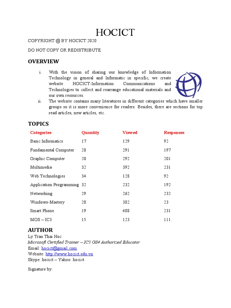 Word - Project 04 | Pdf