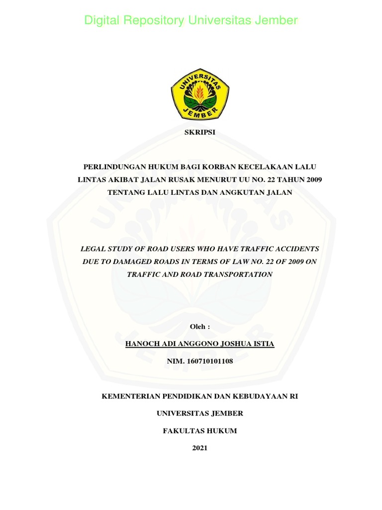 Unej - Perlindungan Hukum | PDF