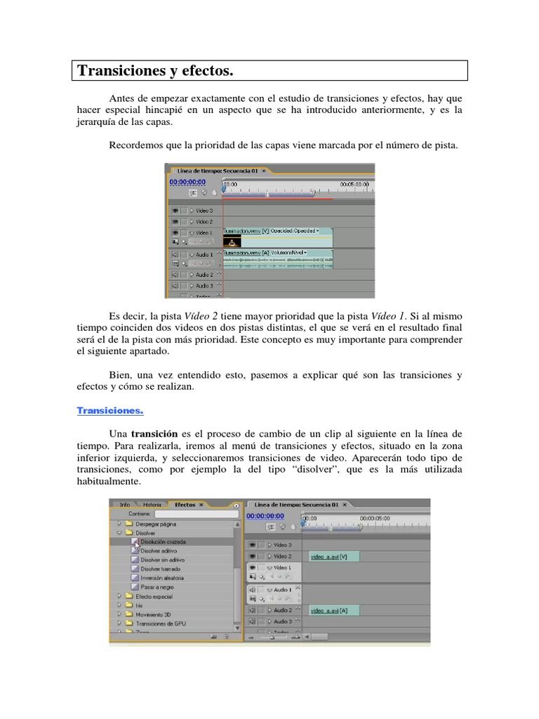 Transiciones y Efectos | PDF | Informática