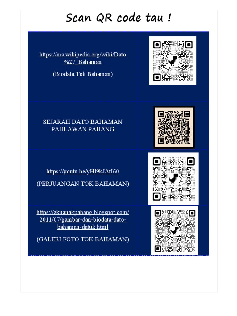 Scan QR Code Tau ! | PDF