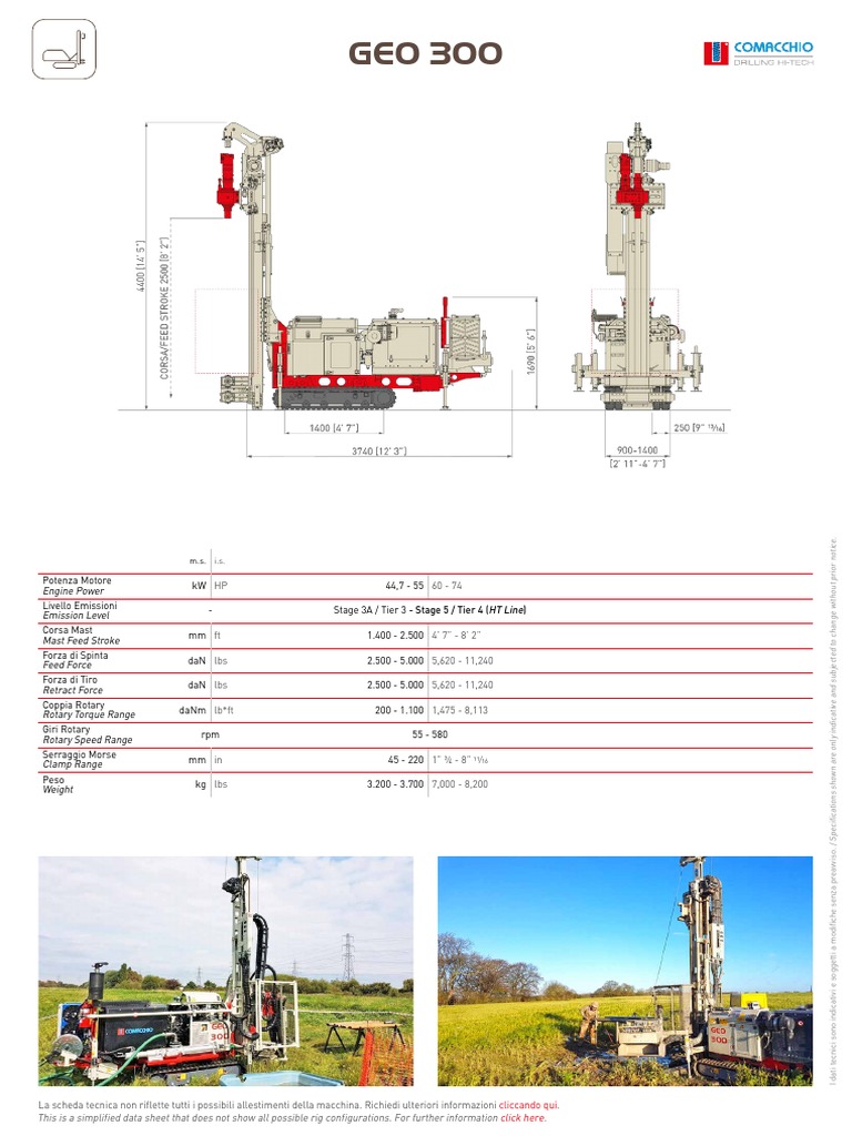 Scheda Tecnica - GEO 300 - 07-2021 - Marrone - Web | PDF