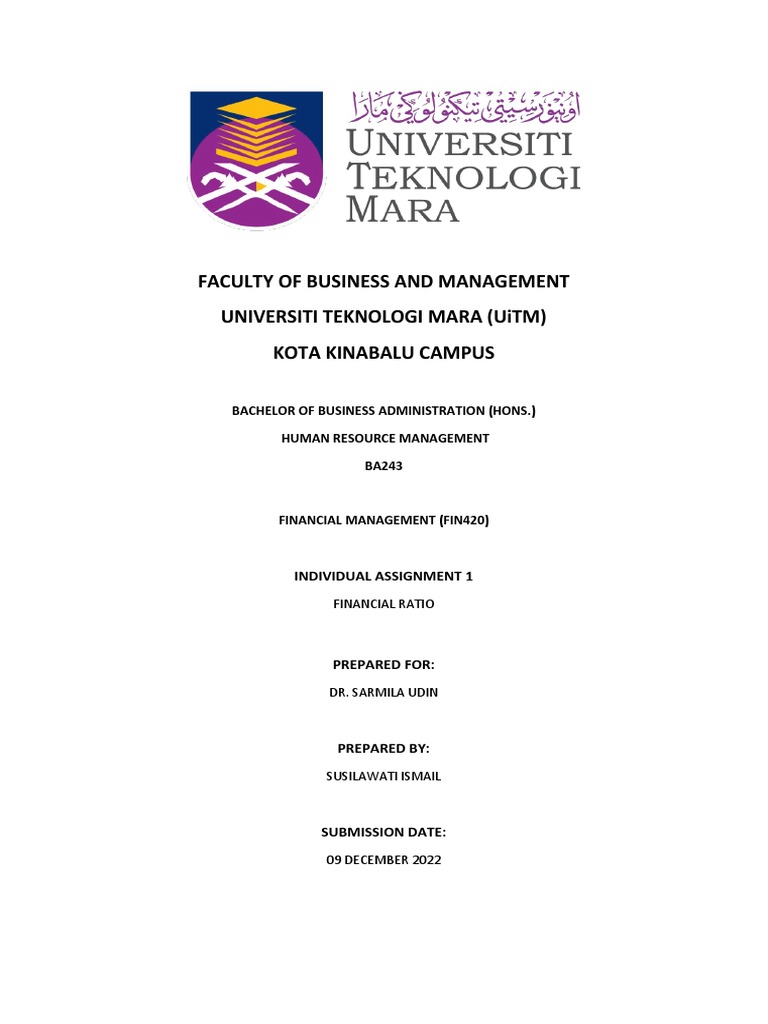 Fin 420 Assignment | PDF