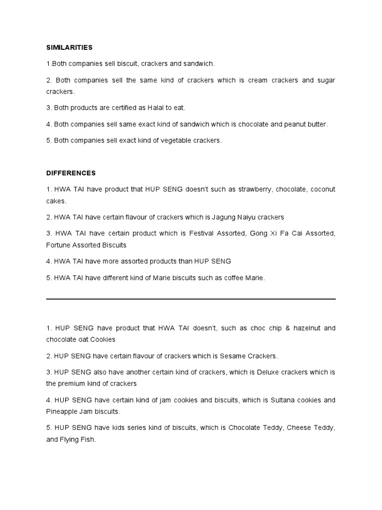 Sim&diff Products | PDF