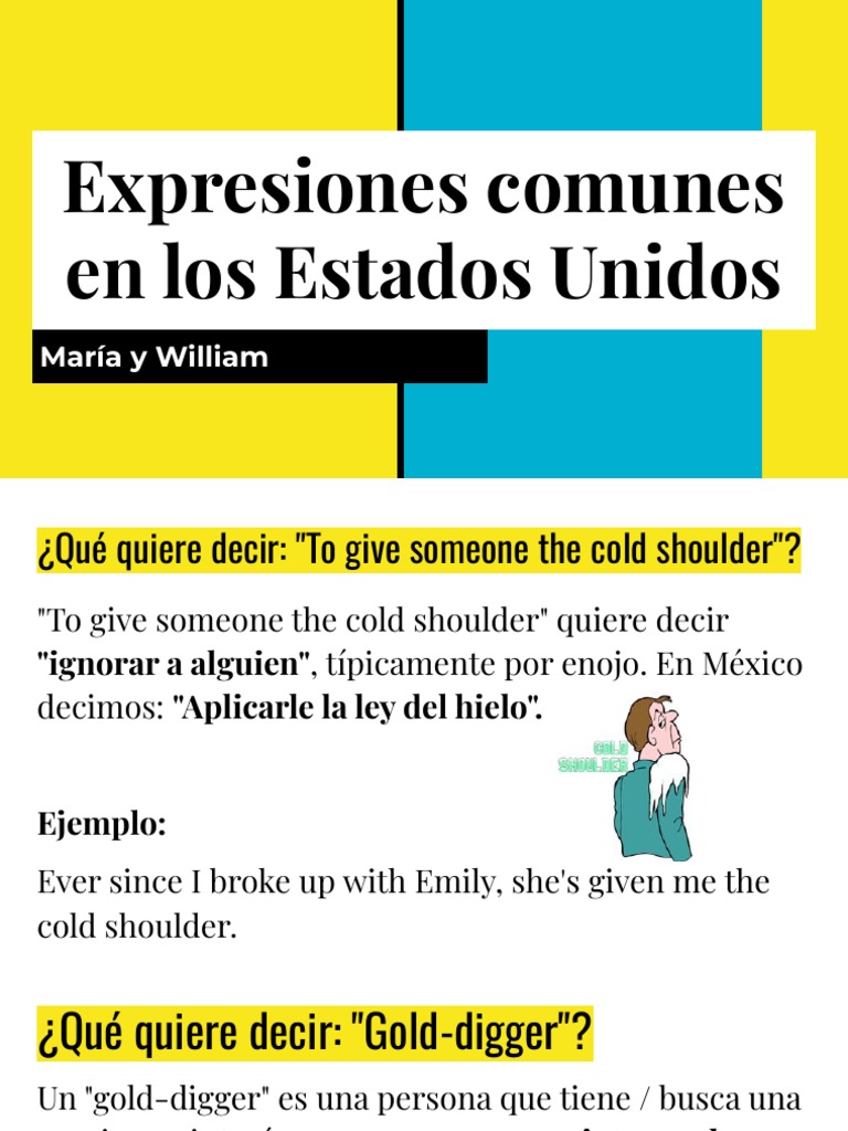 Expresiones comunes en inglés y su significado | PDF | Artes del ...