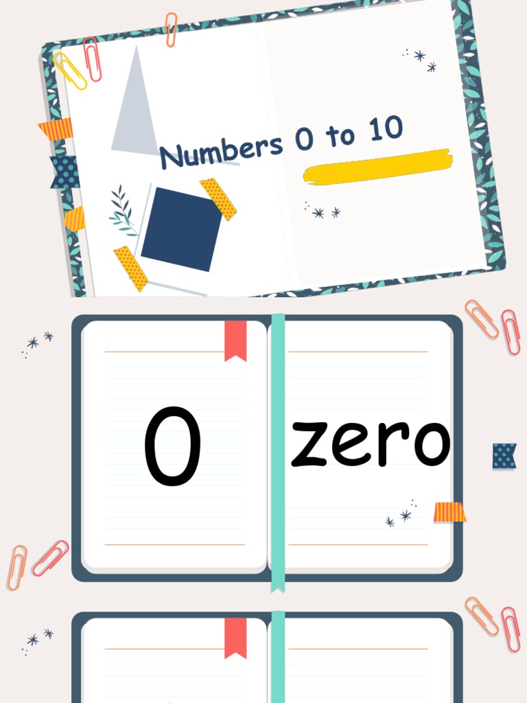 Numbers 0 through 10 | PDF