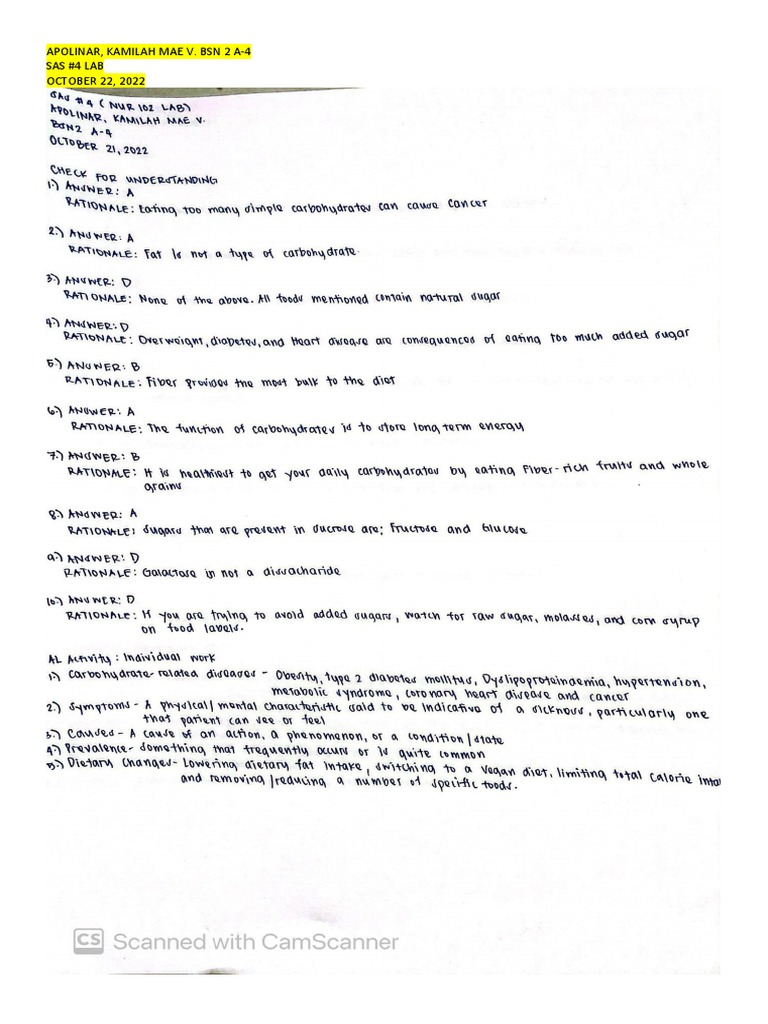 Lab #4 Nur 102 | PDF