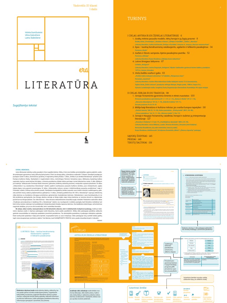 Literatūra: Turinys | PDF