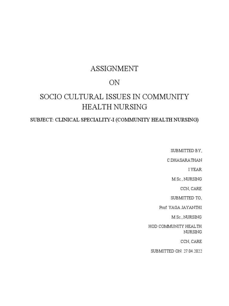 1 Assignment | Download Free PDF | Substance Abuse | Domestic Violence