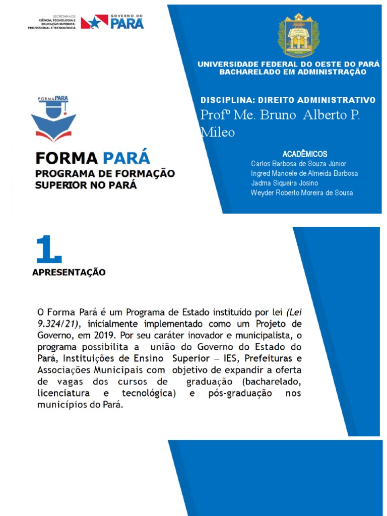 Forma Pará | PDF