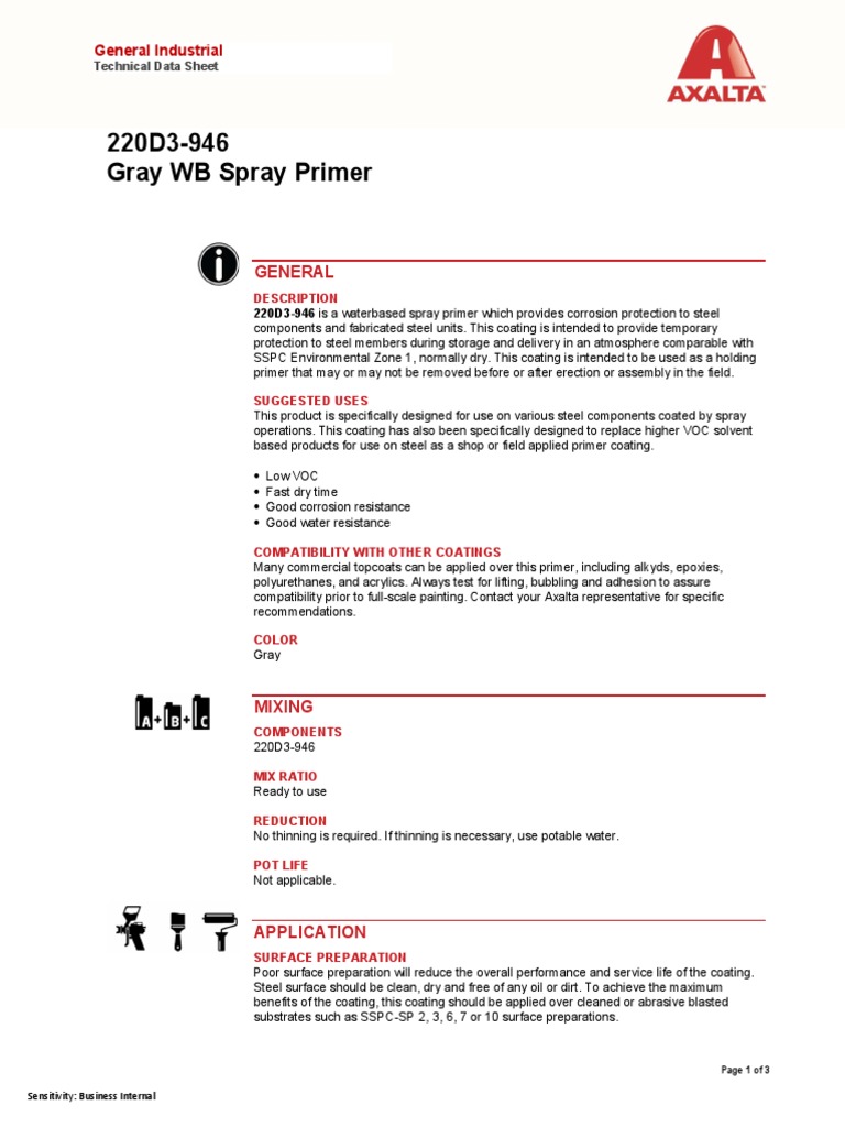 TDS Primer-Strenex-220 | PDF | Chemistry | Industrial Processes