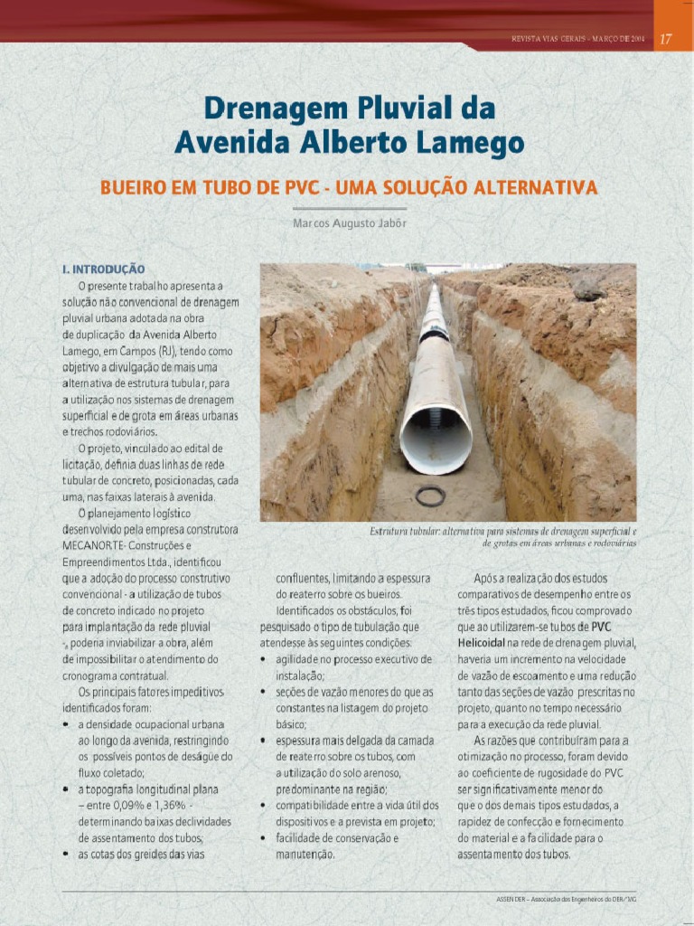 Drenagem Pluvial Da Avenida | PDF Drenagem Pluvial Da Avenida | PDF