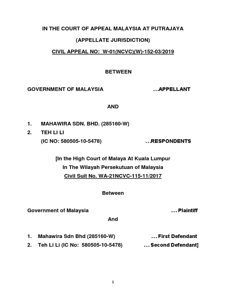 Sample of Grounds of Judgement by Coa | PDF | Appeal | Judgment (Law)