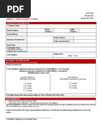 BPI Card Delivery Authorization Form | PDF | Credit Card