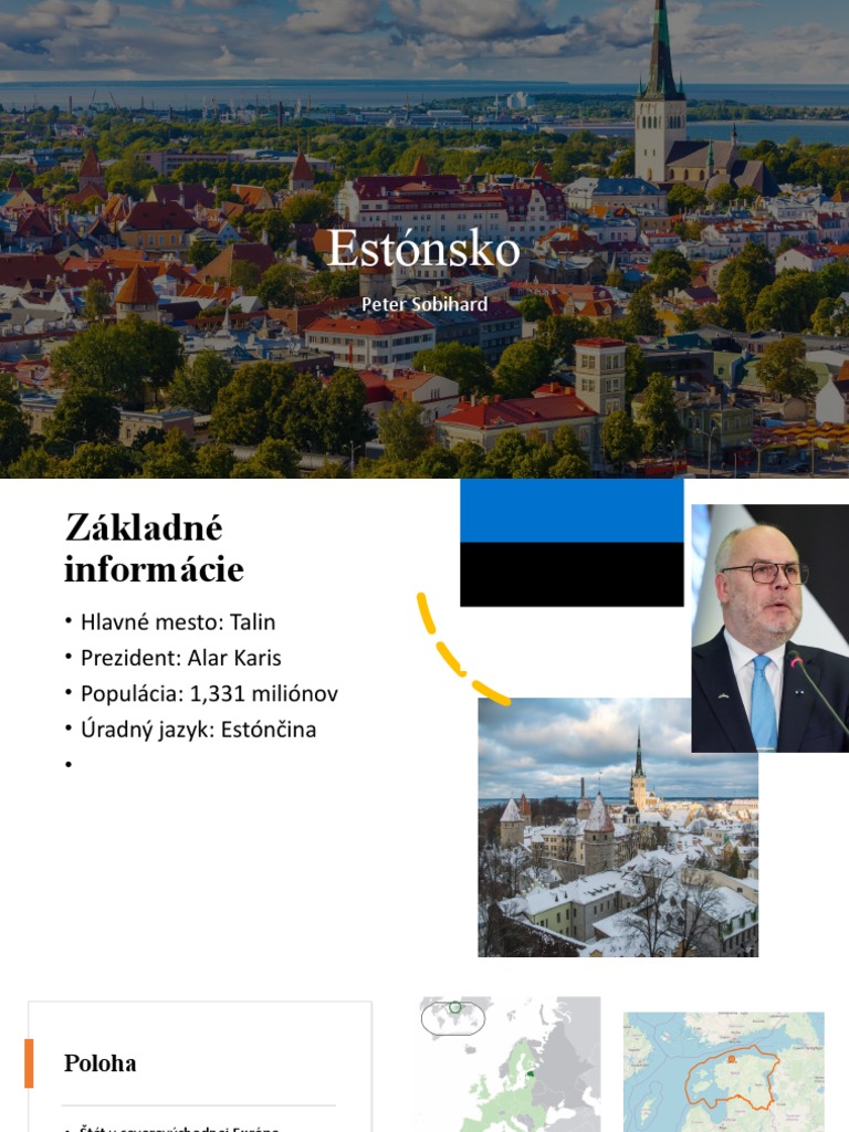 Estónsko - Projekt | PDF