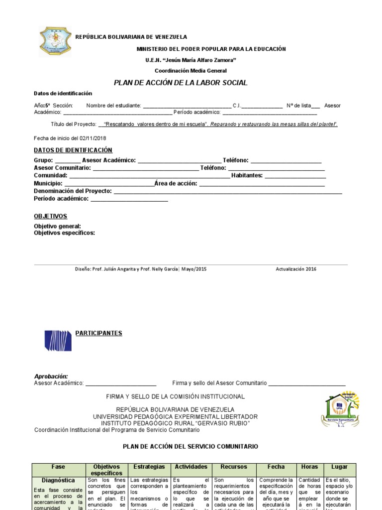 Formato 04 Plan de Accion | PDF