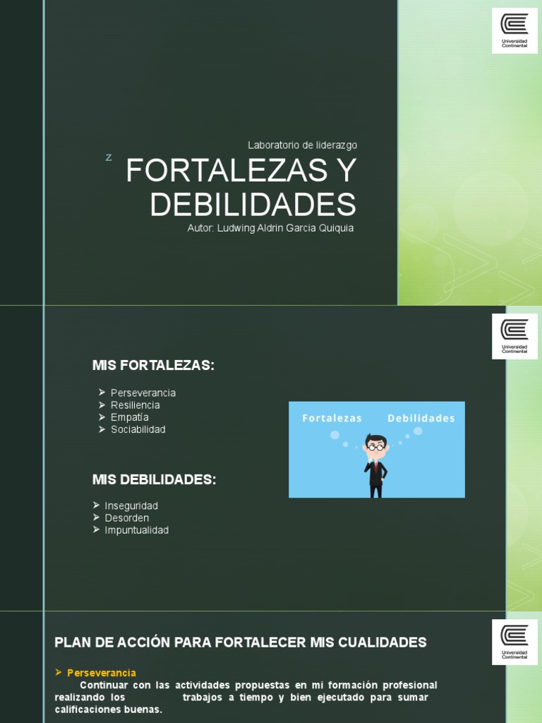 Fortalezas y Debilidades en Liderazgo | PDF