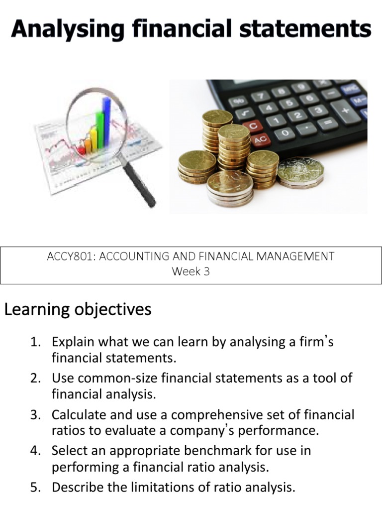 Week 3-Financial Statement Analysis | PDF | Return On Equity | Price ...