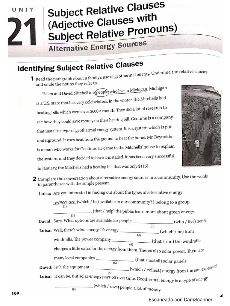 Identifying Subject Relative Clauses | PDF